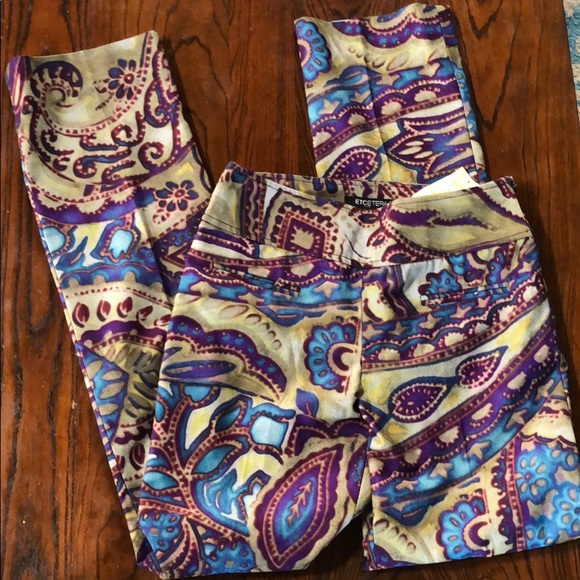 Etcetera | Pants & Jumpsuits | Etcetera Pants Colorful Fun | Poshmark